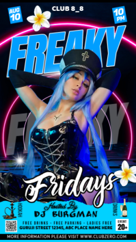 Black Freaky Friday Instagram Story Template | PosterMyWall