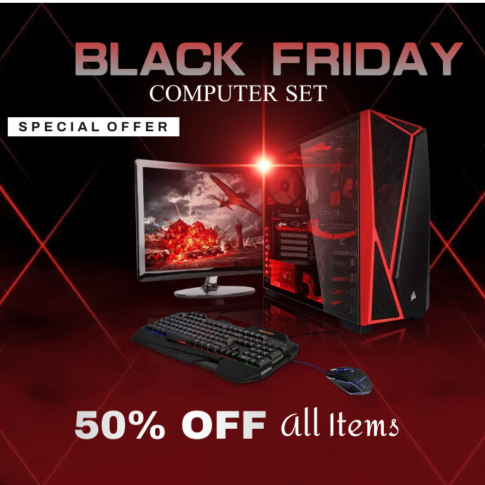 Black Friday Ads Template | PosterMyWall