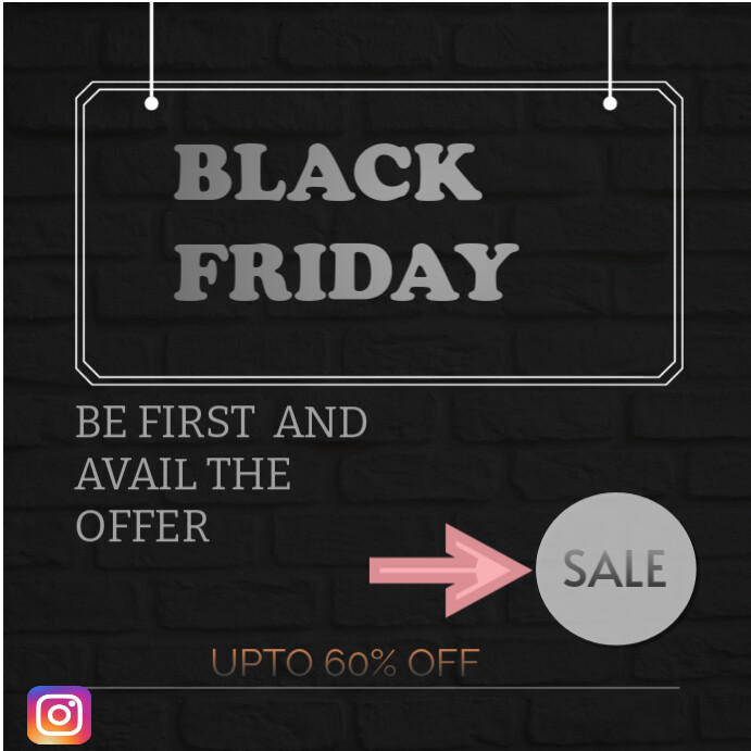 Black Friday card Template | PosterMyWall