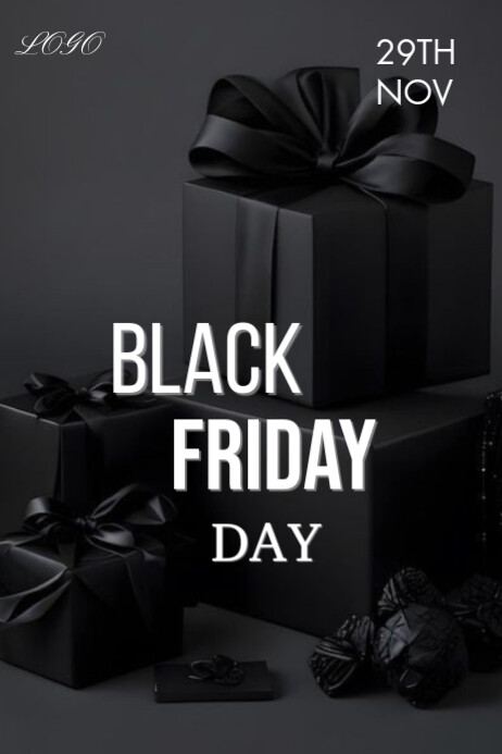 Black Friday day Template | PosterMyWall