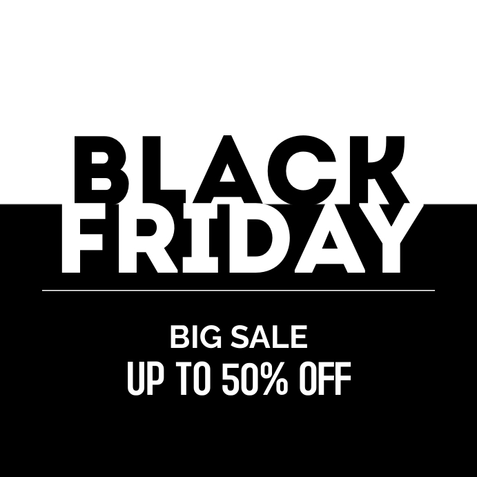 BLACK FRIDAY Template | PosterMyWall
