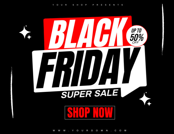 Black Friday Template | PosterMyWall