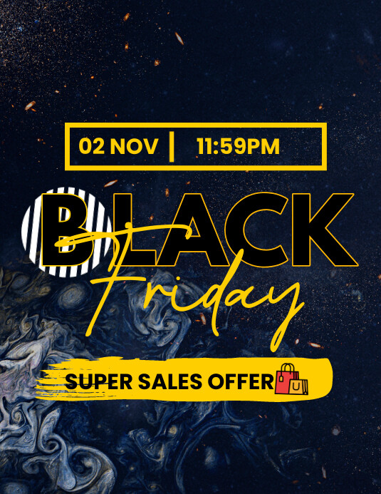 BLACK FRIDAY Template | PosterMyWall