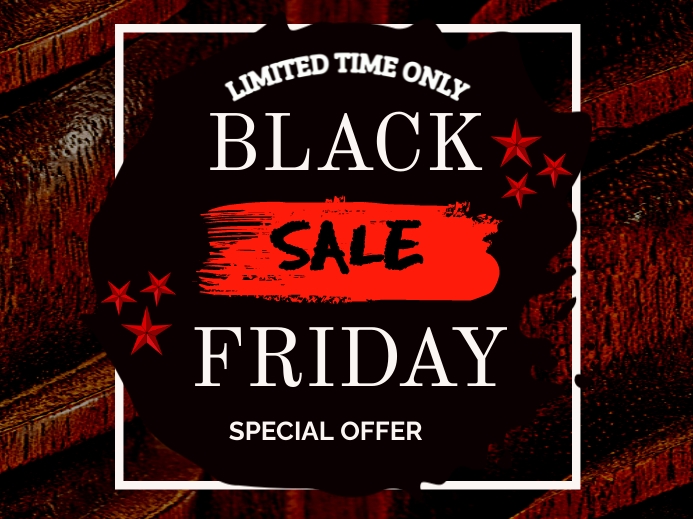Black Friday Template | PosterMyWall