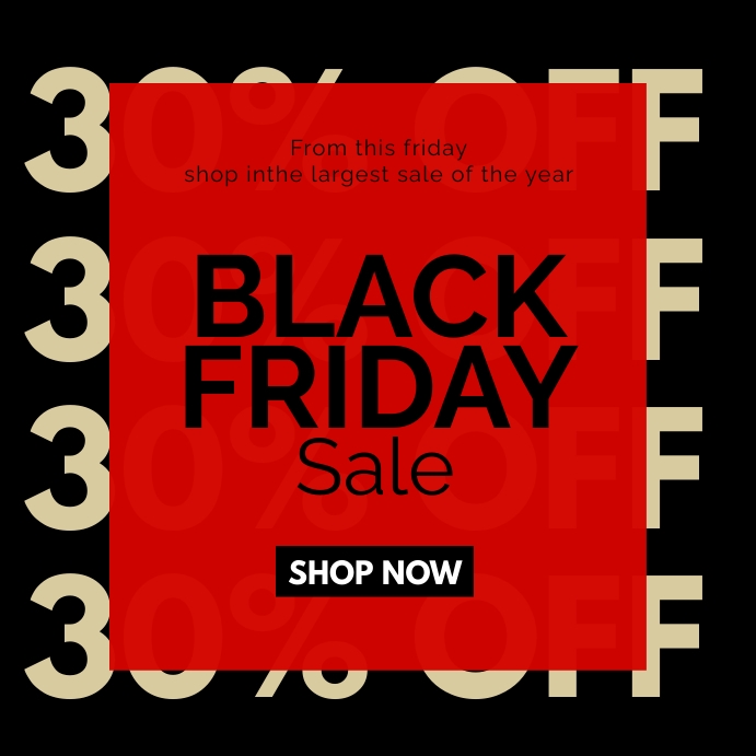black friday Template | PosterMyWall