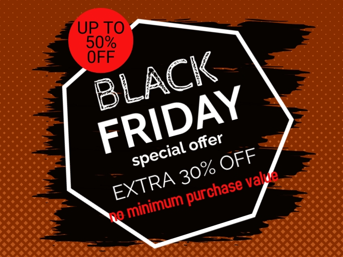 Black Friday Template | PosterMyWall
