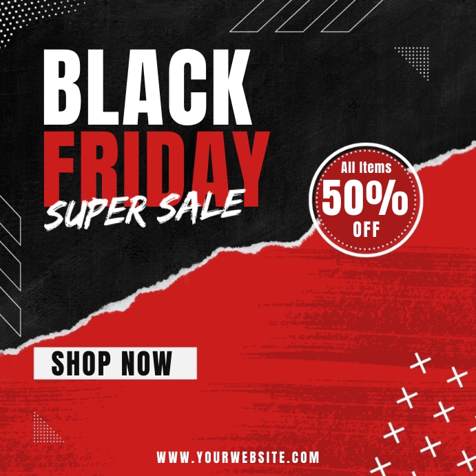 Black Friday Template | PosterMyWall