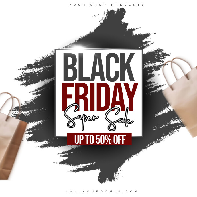 Black Friday Template | PosterMyWall