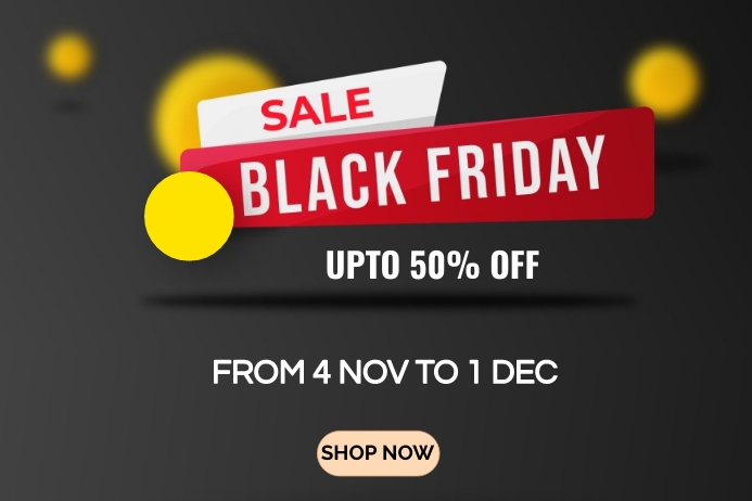 Black friday Template | PosterMyWall
