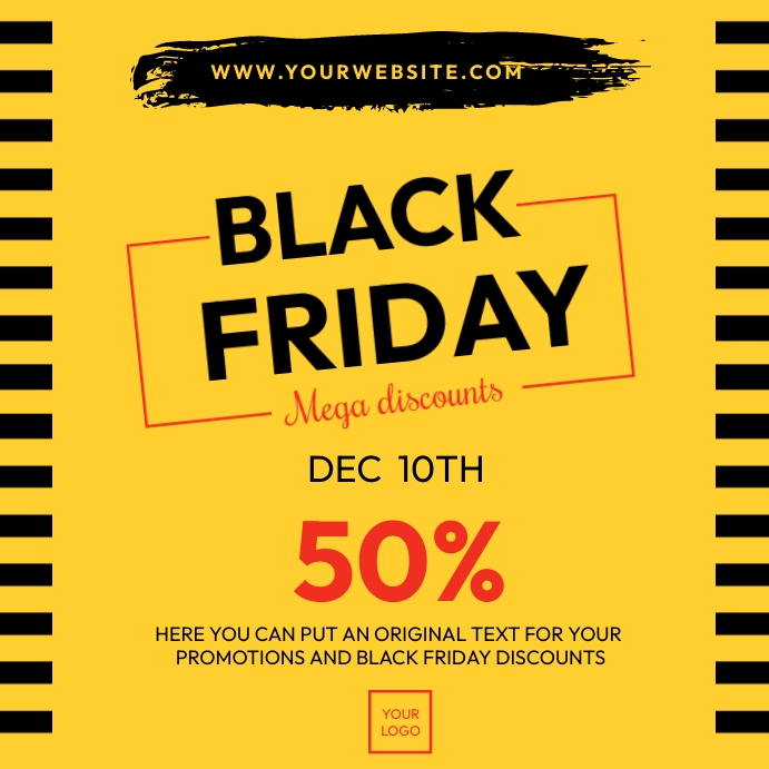 Black Friday Template | PosterMyWall