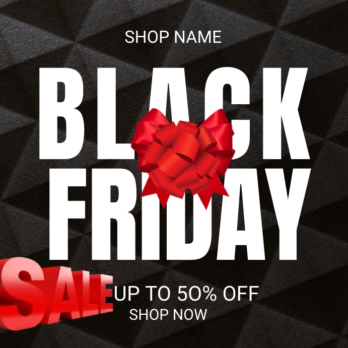 BLACK FRIDAY Template | PosterMyWall