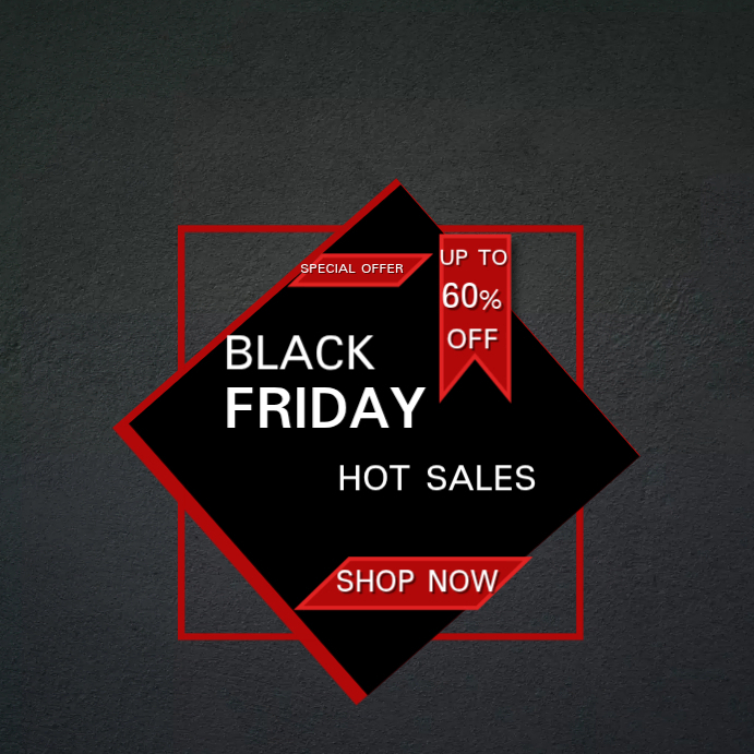 Black friday Template | PosterMyWall