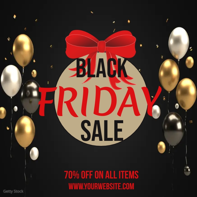 Black Friday Template | PosterMyWall