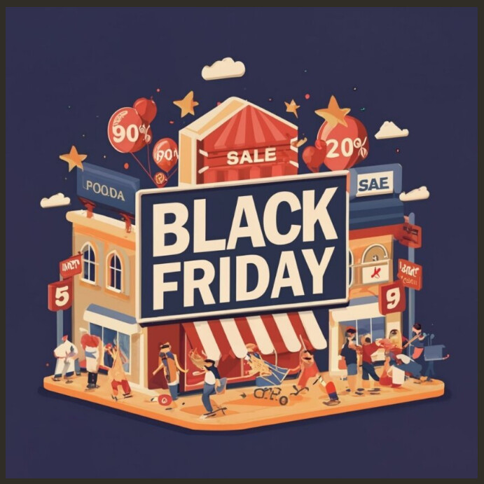 Black Friday Template | PosterMyWall