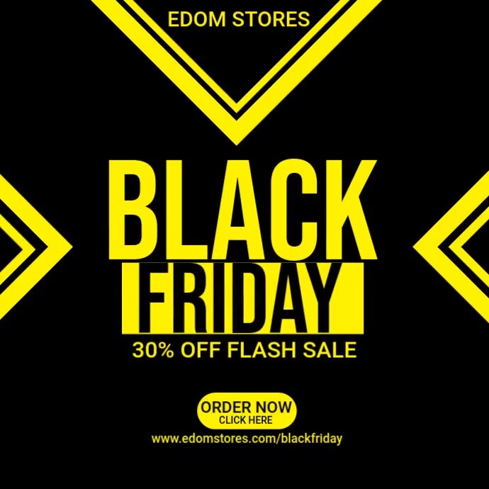 BLACK FRIDAY Template | PosterMyWall