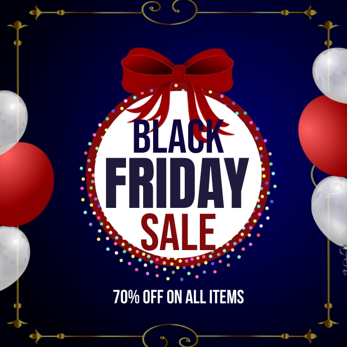 Black Friday Template | PosterMyWall