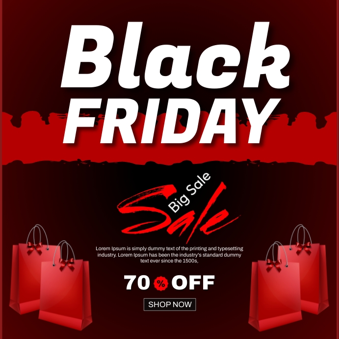 black friday Template | PosterMyWall