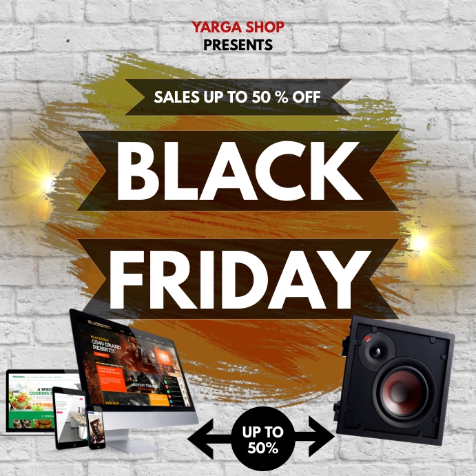 BLACK FRIDAY Template | PosterMyWall