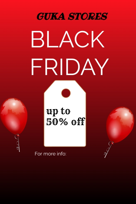 black friday Template | PosterMyWall