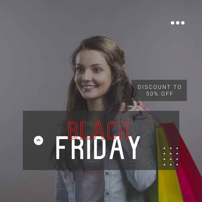 Black Friday Discount Template | PosterMyWall