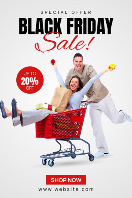 Copy of black friday discount sale ads | PosterMyWall