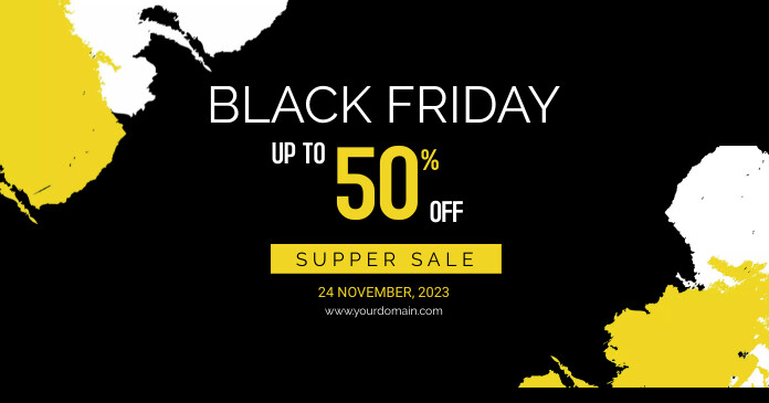 Copy of Black Friday Facebook Post Ad | PosterMyWall
