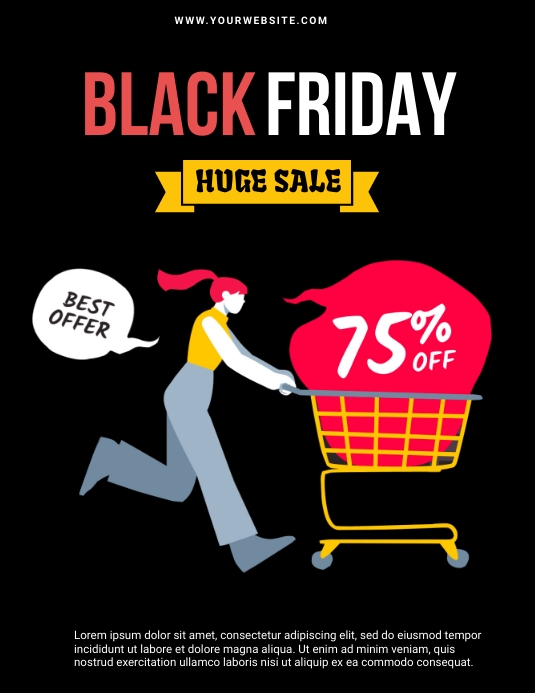 BLACK FRIDAY FLAYER TEMPLATE | PosterMyWall