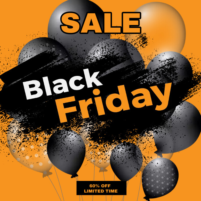 Black Friday instagram Template | PosterMyWall