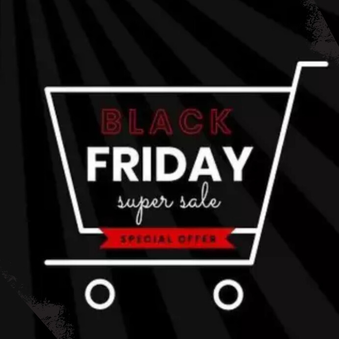 Black Friday Instagram post Template | PosterMyWall