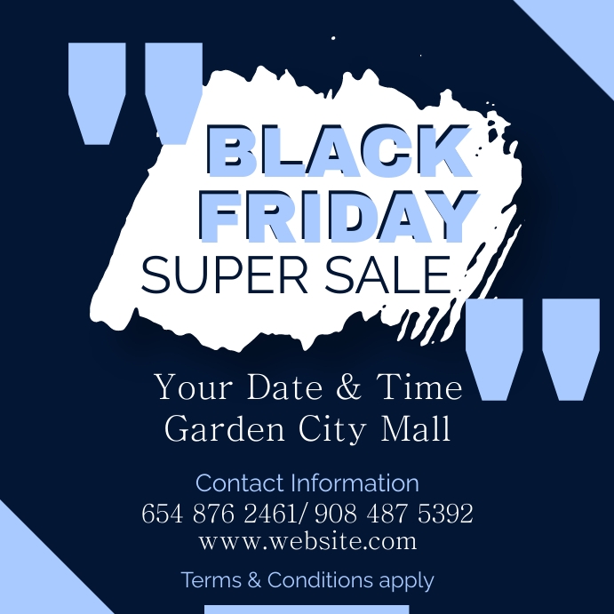 Black Friday Instagram Post Template | PosterMyWall