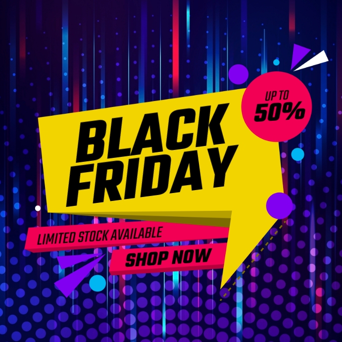 Black Friday Instagram Post Template | PosterMyWall