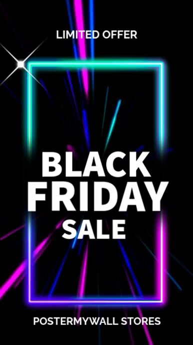Black Friday Instagram Reel Template | PosterMyWall