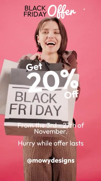 Black Friday Offer (1) Template | PosterMyWall