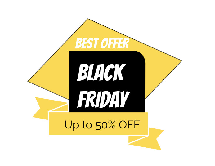 Black Friday offer Template | PosterMyWall