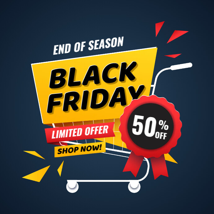 Black Friday Offers Ads Template | PosterMyWall