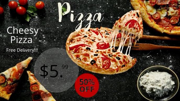 Copy of Black Friday pizza ad | PosterMyWall