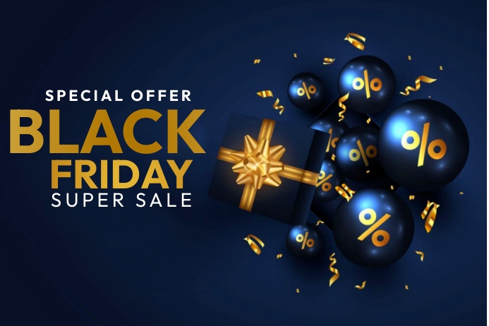 Black Friday Promo Ads Template | PosterMyWall