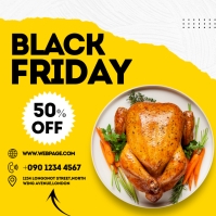 BLACK FRIDAY RESTAURANT FLYER Template | PosterMyWall