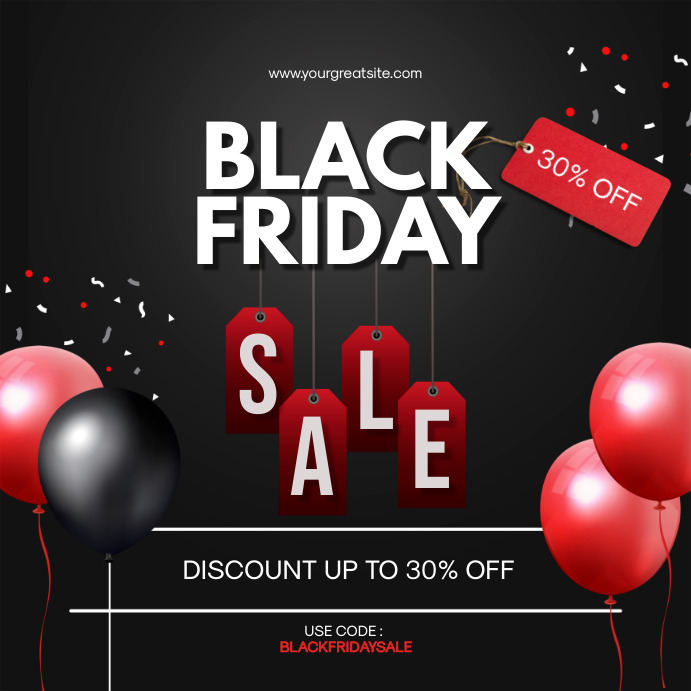 Copia de Black Friday Sale 30% Off | PosterMyWall