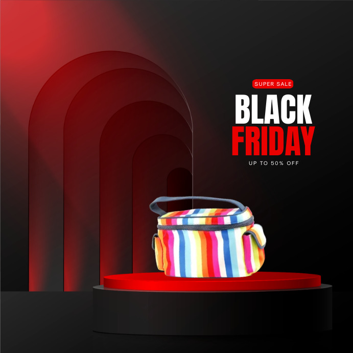 Black Friday Sale 50% Off Template | PosterMyWall