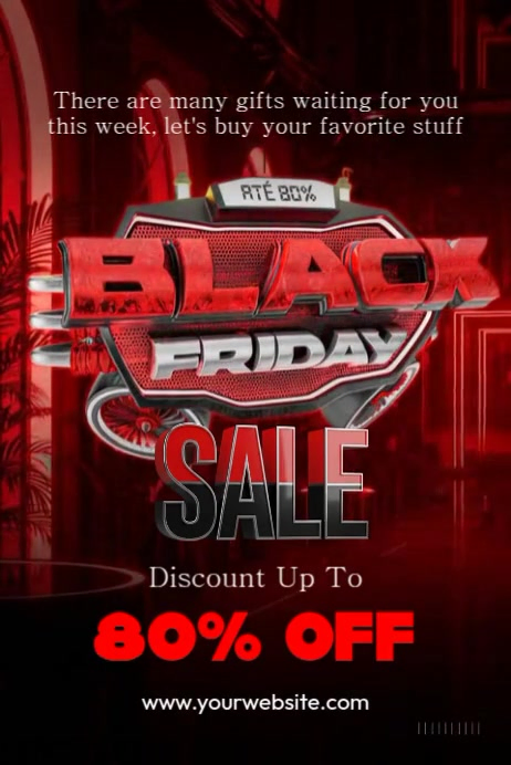 Black Friday Sale Ads Template | PosterMyWall