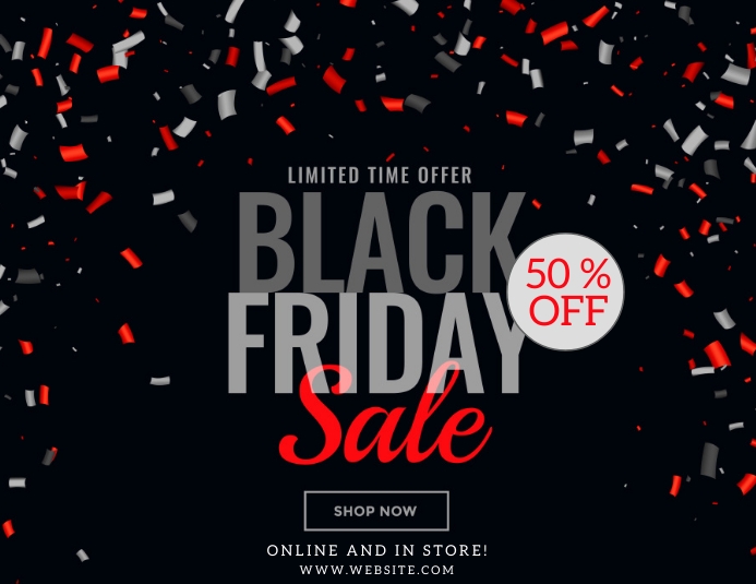 BLACK FRIDAY Sale Event Flyer template | PosterMyWall