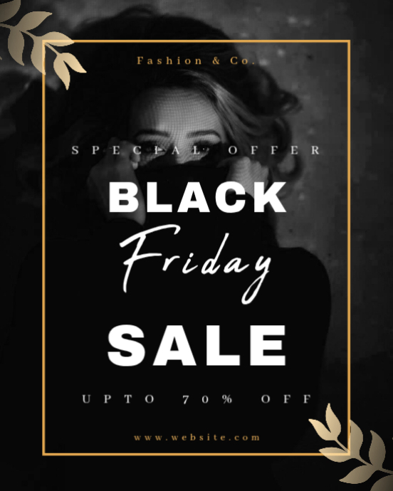 Black Friday Sale Flyer Template | PosterMyWall