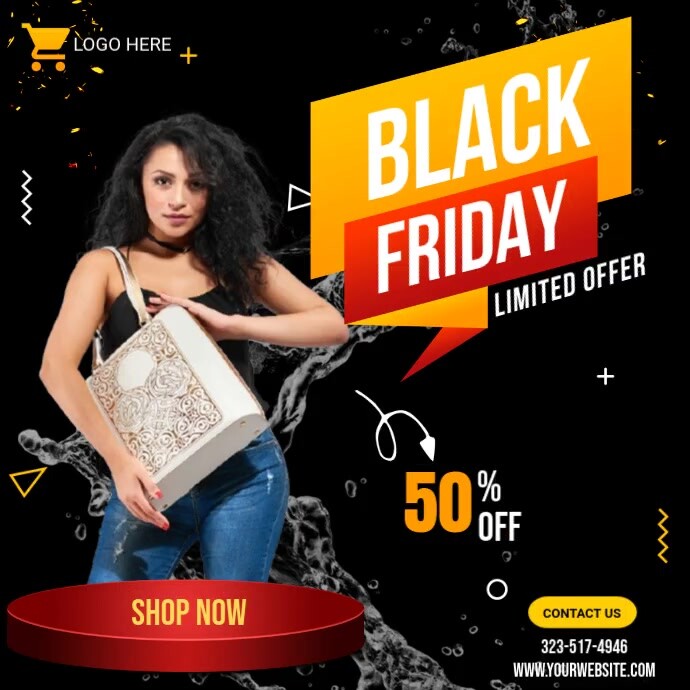 Copy of Black Friday Sale Instagram Post | PosterMyWall