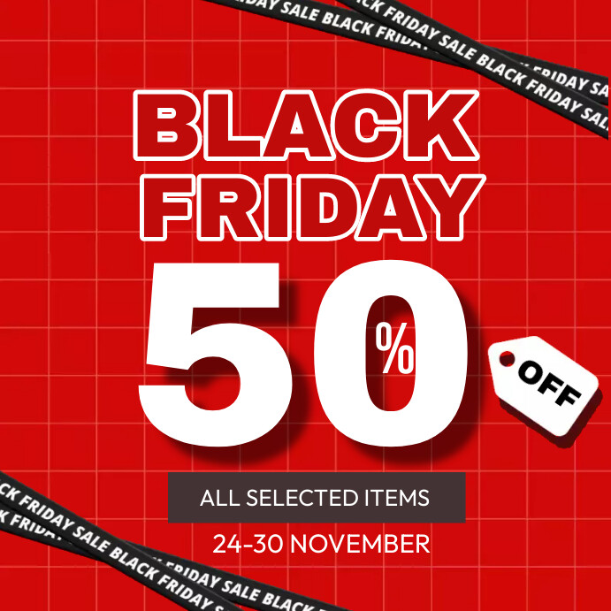black friday sale offer poster Template | PosterMyWall