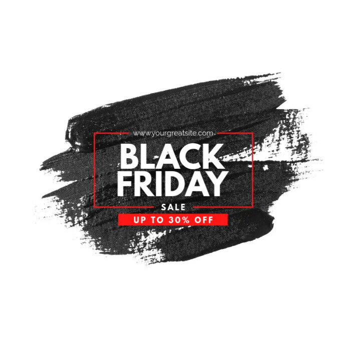 Black Friday Sale Post Template | PosterMyWall