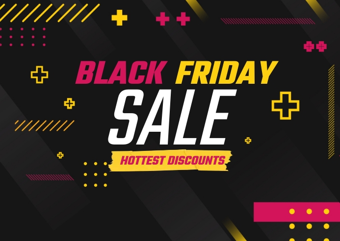 Black Friday Sale Postcard Template | PosterMyWall