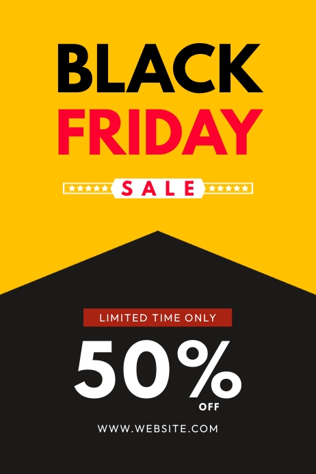 Copy of Black Friday Sale Poster | PosterMyWall