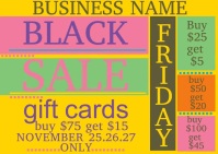 Black Friday Postcard Template | PosterMyWall