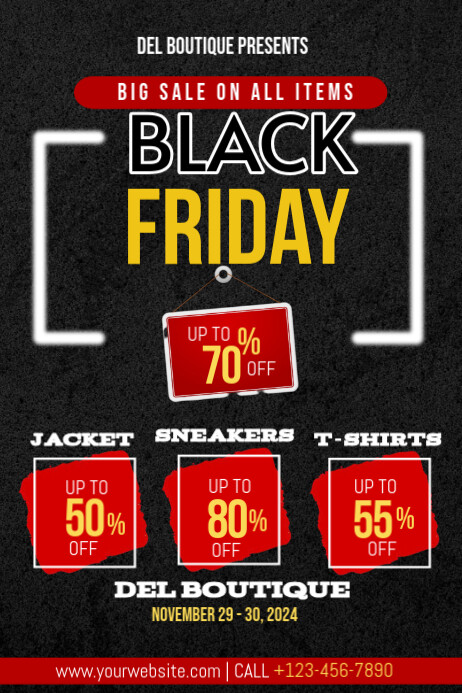 Copy of Black Friday sales | PosterMyWall